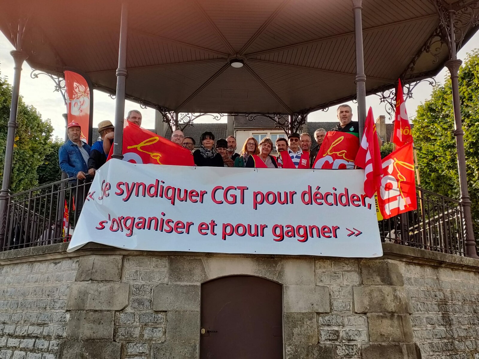 28 SEPTEMBRE 2023, AUTUN, CAMPAGNE SYNDICALISATION ET RENFORCEMENT ...
